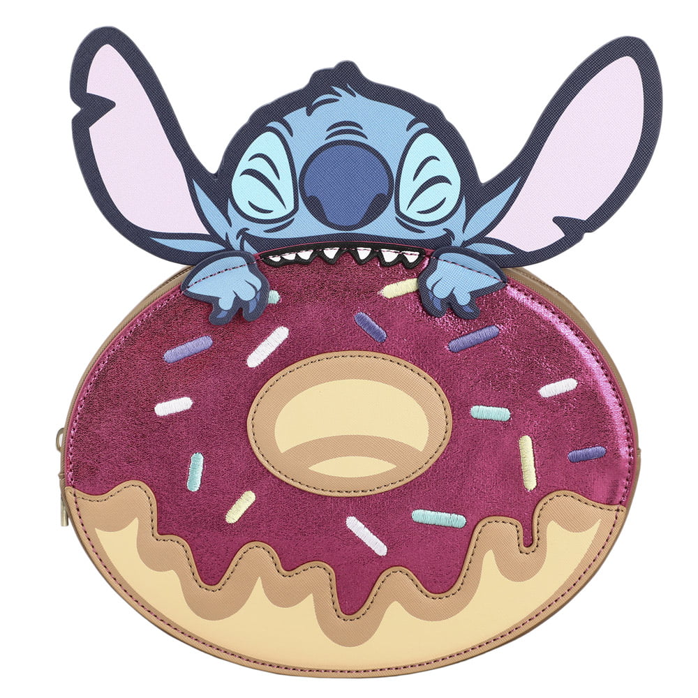 Disney Stitch Donut Cosmetic Bag